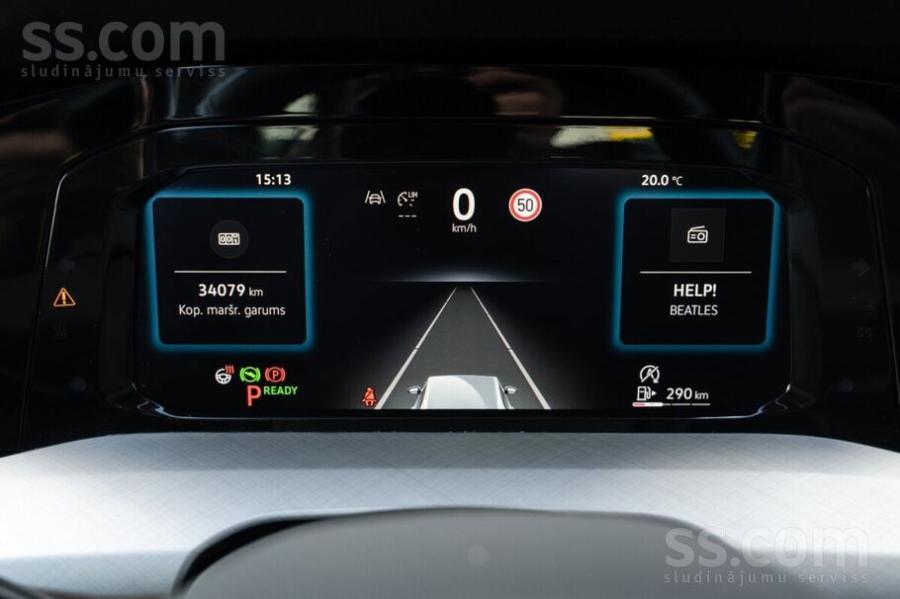 Серый Фольксваген Golf 8 2024 в Рига, объемом двигателя 1.50 л и пробегом 34 тыс. км за 22900 €, фото 13 на AUTOMOTO.COM.LV