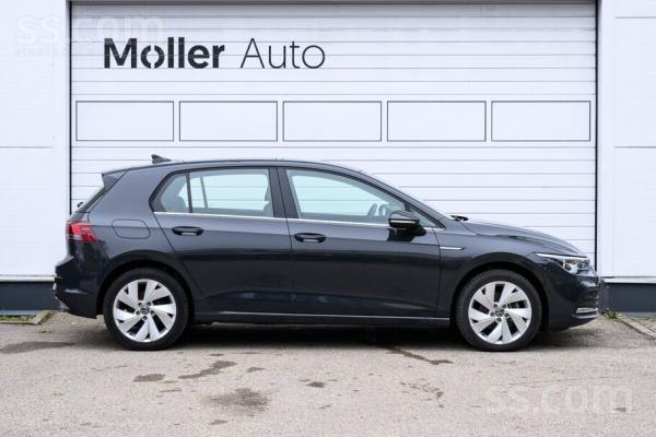 Grey Volkswagen Golf VIII 2024 in Riga, with an engine capacity of 1.50 L and mileage of 41 thousand km for 21650 €, photo 6 on AUTOMOTO.COM.LV