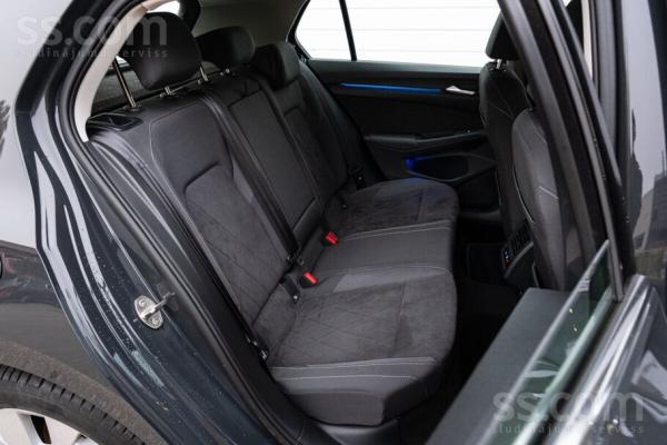 Grey Volkswagen Golf VIII 2024 in Riga, with an engine capacity of 1.50 L and mileage of 41 thousand km for 21650 €, photo 9 on AUTOMOTO.COM.LV