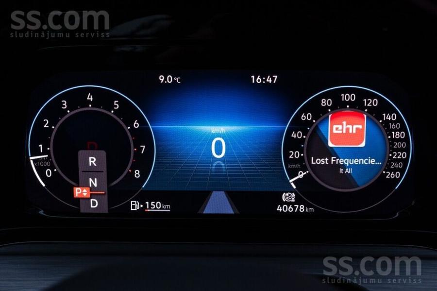 Grey Volkswagen Golf VIII 2024 in Riga, with an engine capacity of 1.50 L and mileage of 41 thousand km for 21650 €, photo 22 on AUTOMOTO.COM.LV