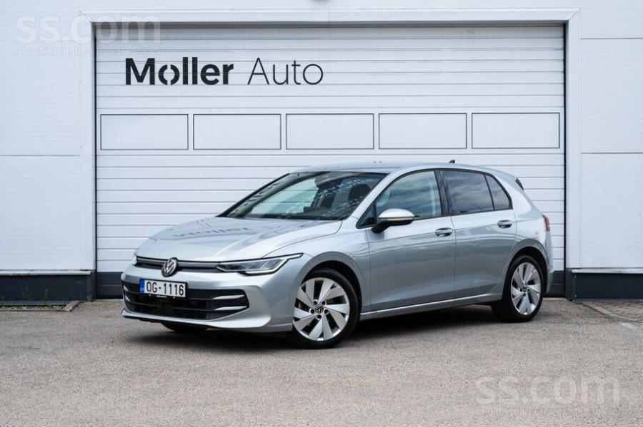Pelēks Volkswagen Golf VIII 2025 Rīga, ar dzinēja tilpumu 2.00 L un nobraukumu 27 tūkst. km par 28750 €, foto 1 vietnē AUTOMOTO.COM.LV