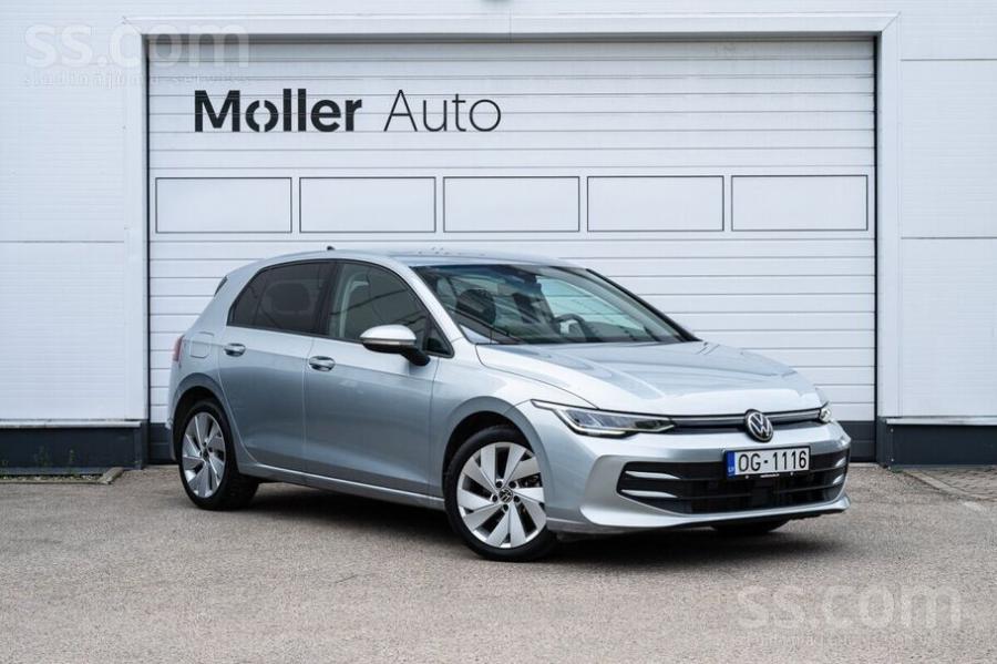 Pelēks Volkswagen Golf VIII 2025 Rīga, ar dzinēja tilpumu 2.00 L un nobraukumu 27 tūkst. km par 28750 €, foto 3 vietnē AUTOMOTO.COM.LV