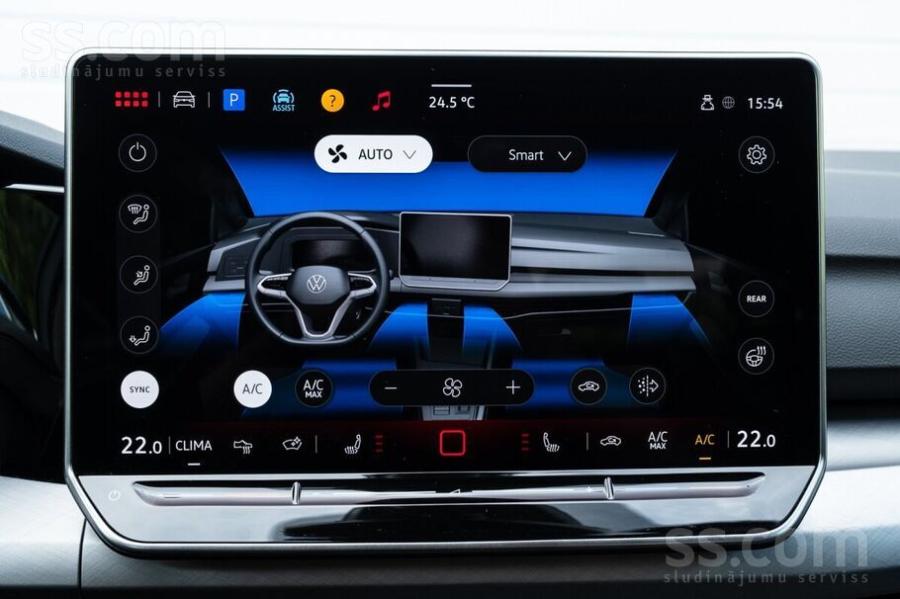 Pelēks Volkswagen Golf VIII 2025 Rīga, ar dzinēja tilpumu 2.00 L un nobraukumu 27 tūkst. km par 28750 €, foto 13 vietnē AUTOMOTO.COM.LV