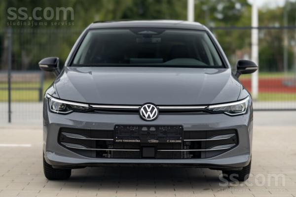 Grey Volkswagen Golf VIII 2026 in Riga, with an engine capacity of 1.50 L and mileage of 10 thousand km for 24000 €, photo 2 on AUTOMOTO.COM.LV