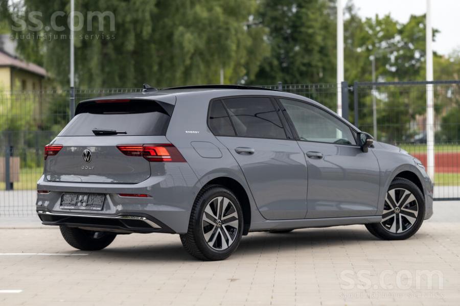 Pelēks Volkswagen Golf VIII 2026 Rīga, ar dzinēja tilpumu 1.50 L un nobraukumu 10 tūkst. km par 24000 €, foto 7 vietnē AUTOMOTO.COM.LV