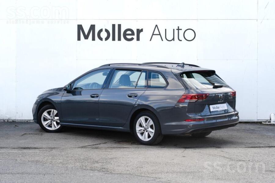 Grey Volkswagen Golf VIII 2021 in Riga, with an engine capacity of 1.50 L and mileage of 166 thousand km for 13750 €, photo 4 on AUTOMOTO.COM.LV