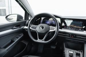 Grey Volkswagen Golf VIII 2021 in Riga, with an engine capacity of 1.50 L and mileage of 166 thousand km for 13750 €, photo 27 on AUTOMOTO.COM.LV