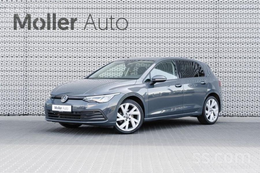 Pelēks Volkswagen Golf VIII 2020 Rīga, ar dzinēja tilpumu 2.00 L un nobraukumu 135 tūkst. km par 20450 €, foto 1 vietnē AUTOMOTO.COM.LV