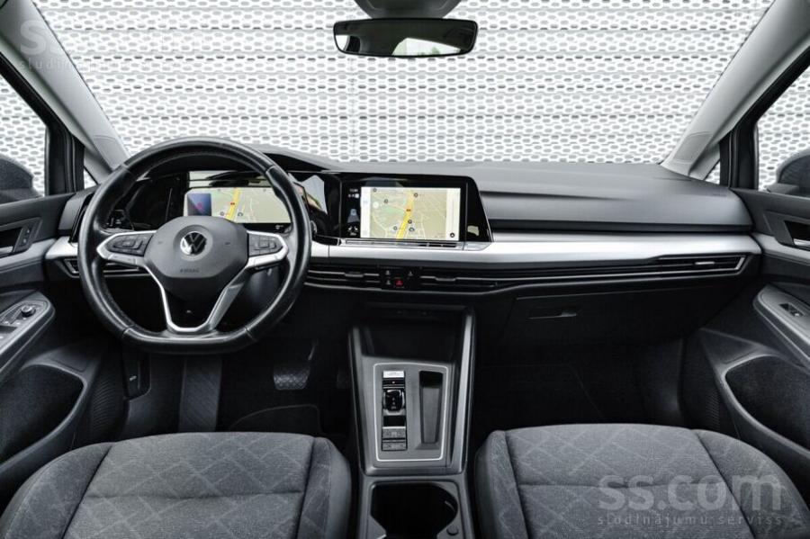 Pelēks Volkswagen Golf VIII 2020 Rīga, ar dzinēja tilpumu 2.00 L un nobraukumu 135 tūkst. km par 20450 €, foto 7 vietnē AUTOMOTO.COM.LV