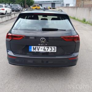 Grey Volkswagen Golf VIII 2021 in Riga, with an engine capacity of 2.00 L and mileage of 400 thousand km for 11900 €, photo 7 on AUTOMOTO.COM.LV
