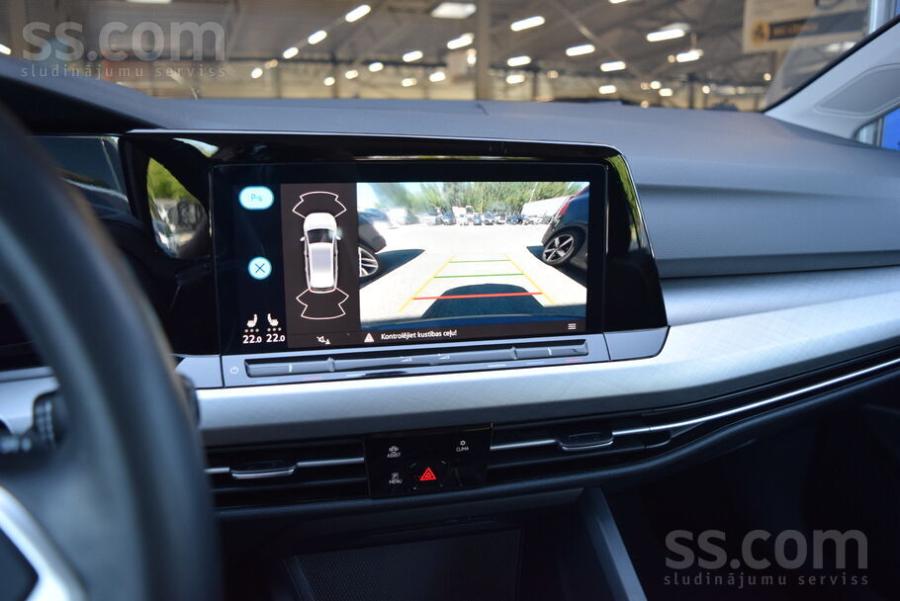 Pelēks Volkswagen Golf VIII 2021 Rīga, ar dzinēja tilpumu 1.50 L un nobraukumu 117 tūkst. km par 15800 €, foto 9 vietnē AUTOMOTO.COM.LV