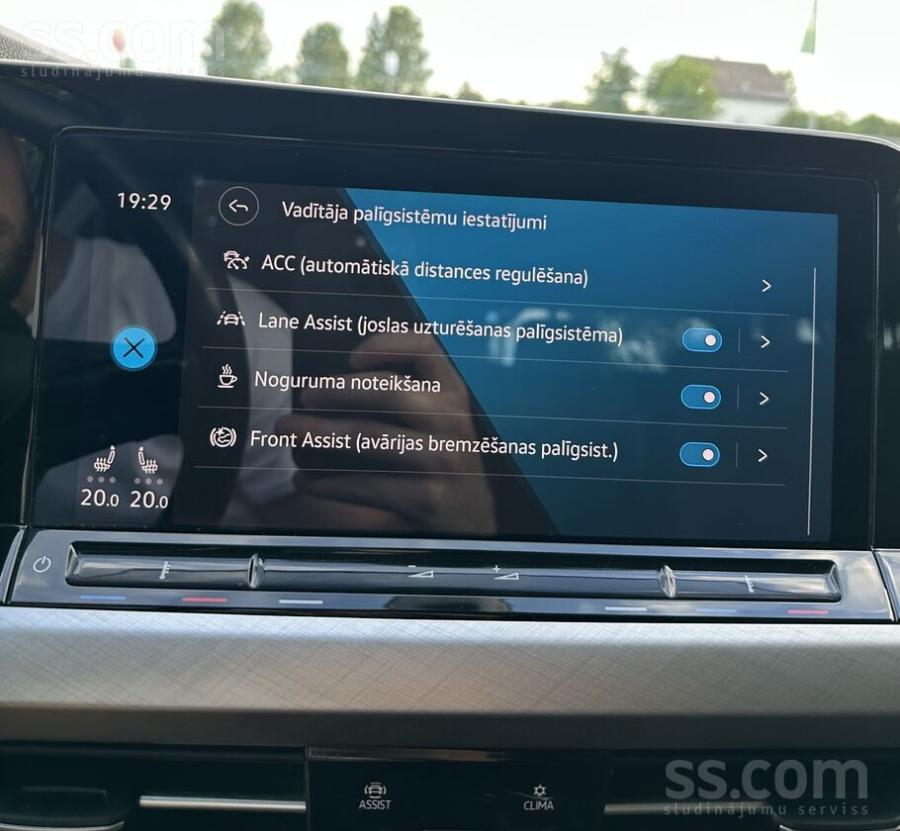 Серый Фольксваген Golf 8 2021 в Рига, объемом двигателя 1.50 л и пробегом 193 тыс. км за 11900 €, фото 21 на AUTOMOTO.COM.LV
