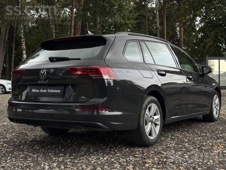 Grey Volkswagen Golf VIII 2021 in Valmiera, with an engine capacity of 2.00 L and mileage of 218 thousand km for 14200 €, photo 7 on AUTOMOTO.COM.LV