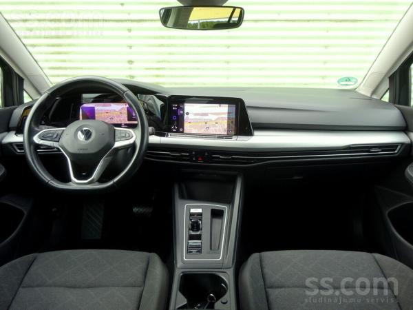 Grey Volkswagen Golf VIII 2022 in Riga, with an engine capacity of 2.00 L and mileage of 189 thousand km for 15800 €, photo 5 on AUTOMOTO.COM.LV