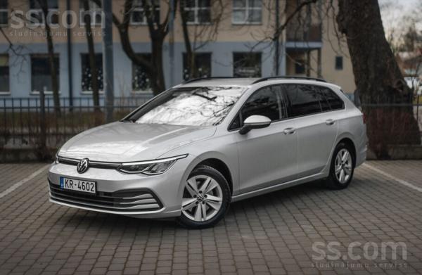Grey Volkswagen Golf VIII 2022 in Riga, with an engine capacity of 2.00 L and mileage of 180 thousand km for 14800 €, photo 1 on AUTOMOTO.COM.LV