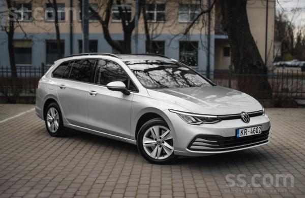 Grey Volkswagen Golf VIII 2022 in Riga, with an engine capacity of 2.00 L and mileage of 180 thousand km for 14800 €, photo 2 on AUTOMOTO.COM.LV