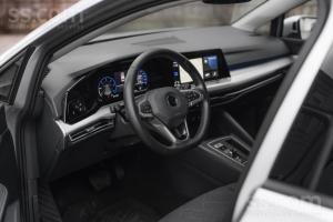 Grey Volkswagen Golf VIII 2022 in Riga, with an engine capacity of 2.00 L and mileage of 180 thousand km for 14800 €, photo 11 on AUTOMOTO.COM.LV