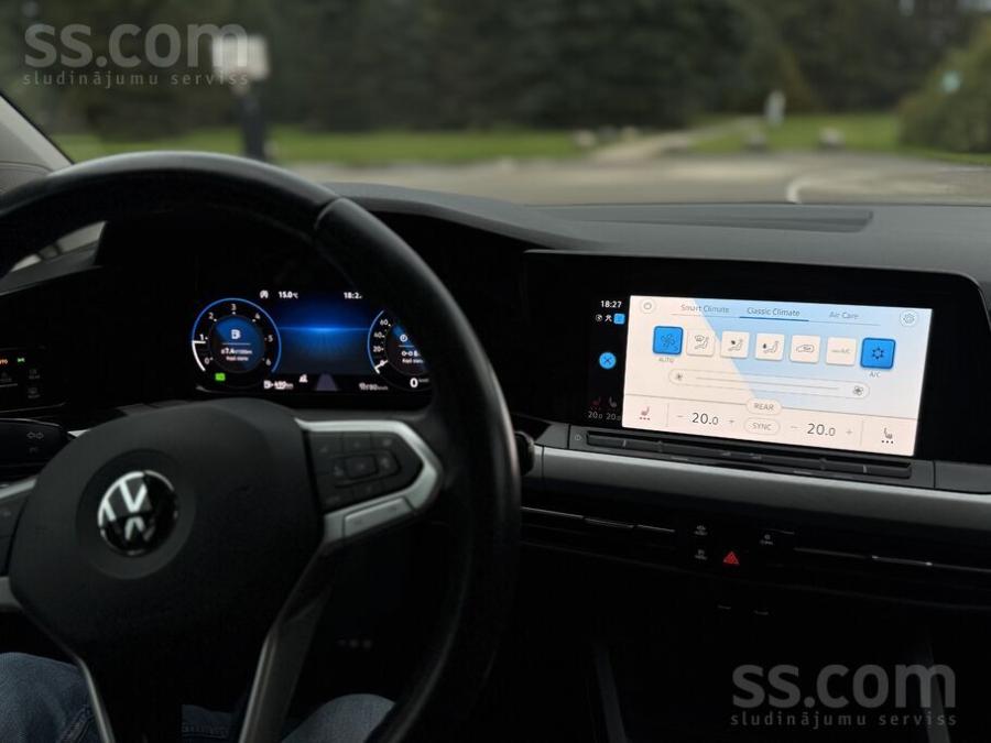 Серый Фольксваген Golf 8 2022 в Рига, объемом двигателя 2.00 л и пробегом 108 тыс. км за 14200 €, фото 12 на AUTOMOTO.COM.LV