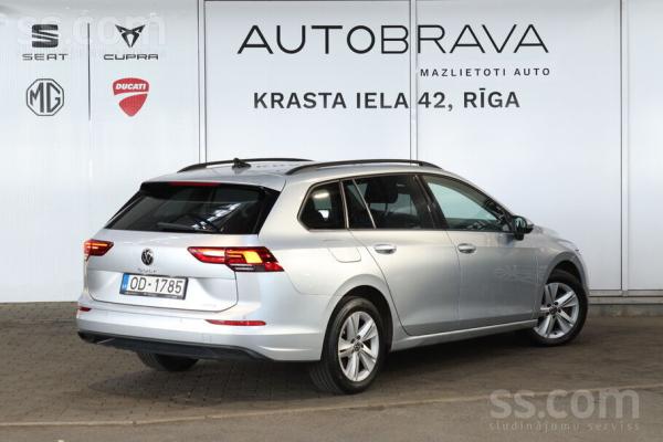 Grey Volkswagen Golf VIII 2022 in Riga, with an engine capacity of 1.50 L and mileage of 141 thousand km for 14200 €, photo 7 on AUTOMOTO.COM.LV