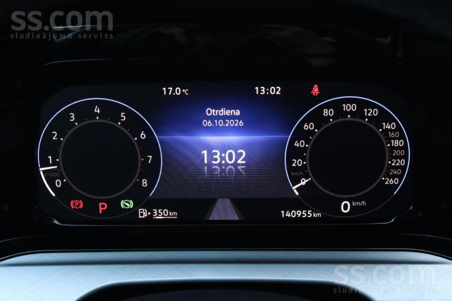 Серый Фольксваген Golf 8 2022 в Рига, объемом двигателя 1.50 л и пробегом 141 тыс. км за 14200 €, фото 12 на AUTOMOTO.COM.LV