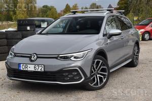 Grey Volkswagen Golf VIII 2022 in Kuldiga, with an engine capacity of 2.00 L and mileage of 0 thousand km for 23500 €, photo  on AUTOMOTO.COM.LV