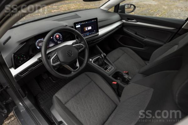 Grey Volkswagen Golf VIII 2025 in Riga, with an engine capacity of 1.50 L and mileage of 29 thousand km for 18990 €, photo 11 on AUTOMOTO.COM.LV