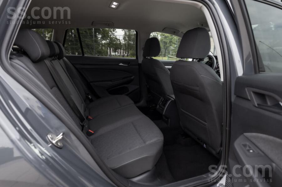 Grey Volkswagen Golf VIII 2025 in Riga, with an engine capacity of 1.50 L and mileage of 47 thousand km for 19500 €, photo 11 on AUTOMOTO.COM.LV