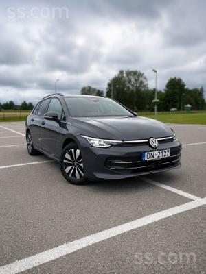 Grey Volkswagen Golf VIII 2025 in Cesis, with an engine capacity of 1.50 L and mileage of 6 thousand km for 27999 €, photo  on AUTOMOTO.COM.LV