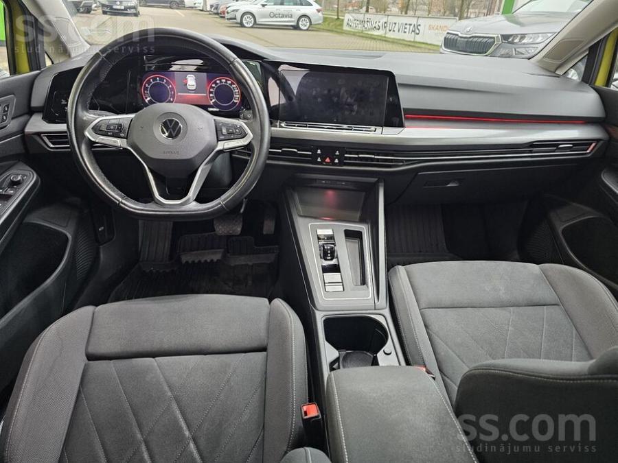 Volkswagen Golf VIII 2020 Liepāja, ar dzinēja tilpumu 1.50 L un nobraukumu 129 tūkst. km par 15990 €, foto 8 vietnē AUTOMOTO.COM.LV