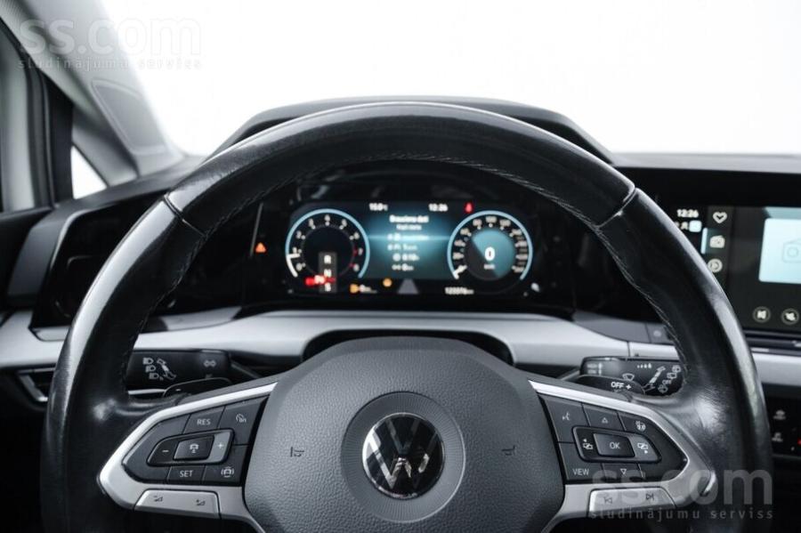 Volkswagen Golf VIII 2022 in Riga, with an engine capacity of 1.50 L and mileage of 123 thousand km for 16200 €, photo 16 on AUTOMOTO.COM.LV