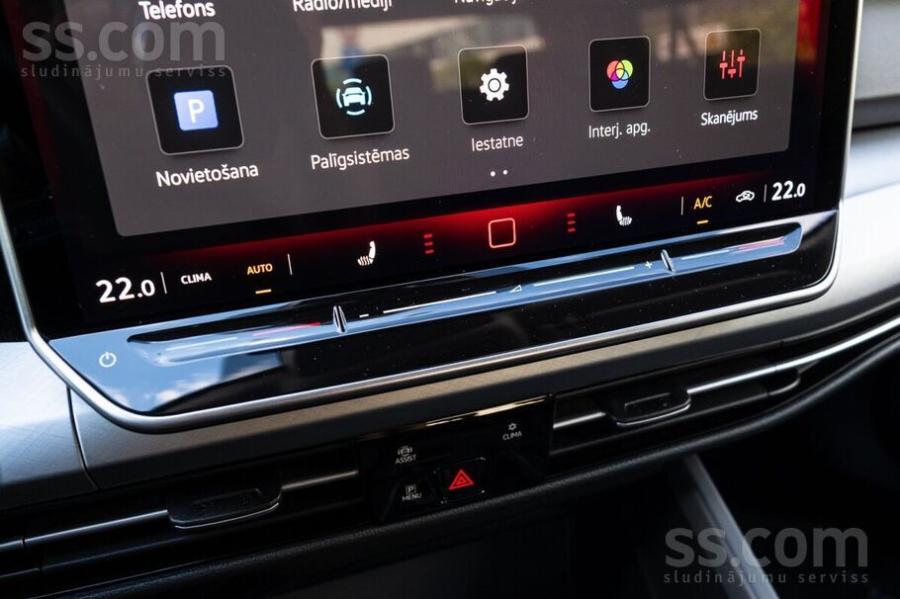Фольксваген Golf 8 2024 в Рига, объемом двигателя 1.50 л и пробегом 15 тыс. км за 24950 €, фото 16 на AUTOMOTO.COM.LV