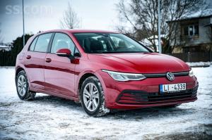 Sarkans Volkswagen Golf VIII 2021 Rīga, ar dzinēja tilpumu 2.00 L un nobraukumu 0 tūkst. km par 11990 €, foto 3 vietnē AUTOMOTO.COM.LV