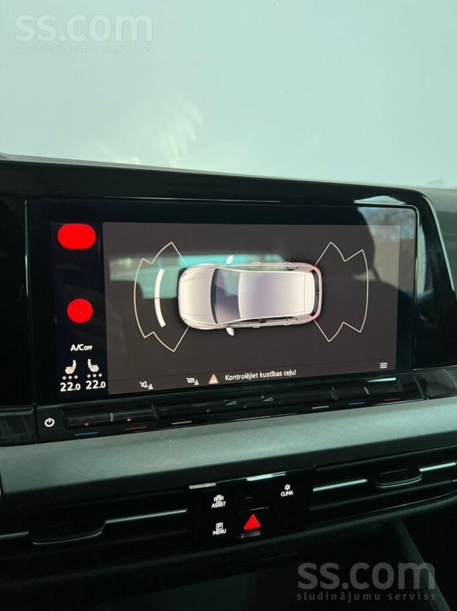 Sarkans Volkswagen Golf VIII 2021 Rīga, ar dzinēja tilpumu 2.00 L un nobraukumu 197 tūkst. km par 12990 €, foto 14 vietnē AUTOMOTO.COM.LV