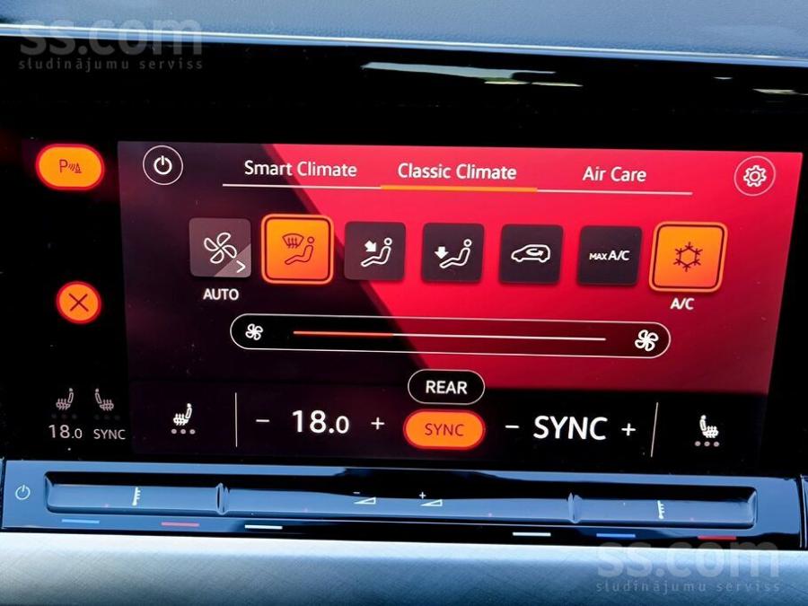 Красный Фольксваген Golf 8 2022 в Лиепая, объемом двигателя 1.00 л и пробегом 46 тыс. км за 17000 €, фото 19 на AUTOMOTO.COM.LV