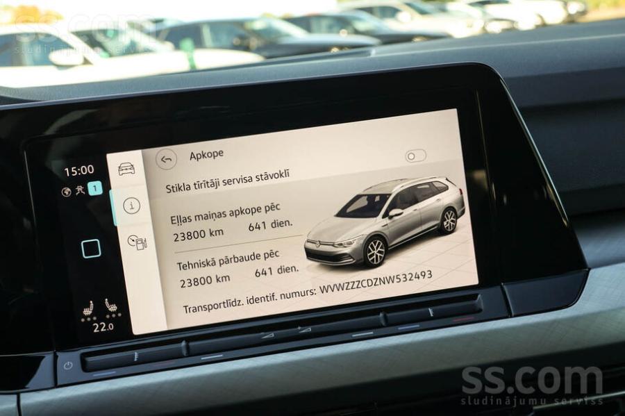 Красный Фольксваген Golf 8 2022 в Тукумс, объемом двигателя 2.00 л и пробегом 241 тыс. км за 11490 €, фото 17 на AUTOMOTO.COM.LV
