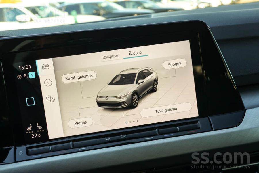 Красный Фольксваген Golf 8 2022 в Тукумс, объемом двигателя 2.00 л и пробегом 241 тыс. км за 11490 €, фото 18 на AUTOMOTO.COM.LV