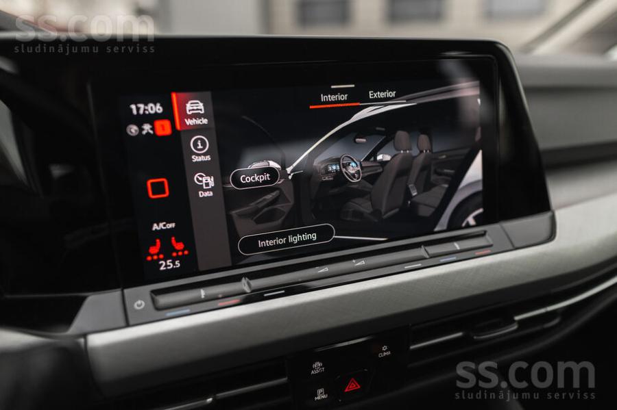 Volkswagen Golf VIII 2022 Jelgava, ar dzinēja tilpumu 2.00 L un nobraukumu 150 tūkst. km par 14250 €, foto 18 vietnē AUTOMOTO.COM.LV