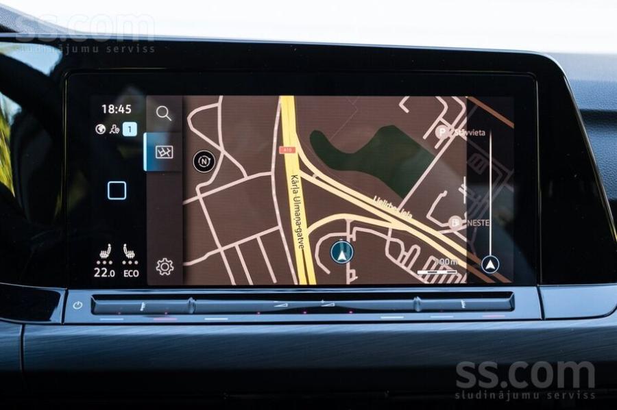 Balts Volkswagen Golf VIII 2021 Rīga, ar dzinēja tilpumu 1.40 L un nobraukumu 89 tūkst. km par 20900 €, foto 12 vietnē AUTOMOTO.COM.LV