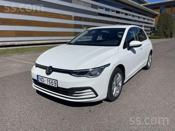 Balts Volkswagen Golf VIII 2022 Rīga, ar dzinēja tilpumu 1.00 L un nobraukumu 117 tūkst. km par 11500 €, foto 1 vietnē AUTOMOTO.COM.LV