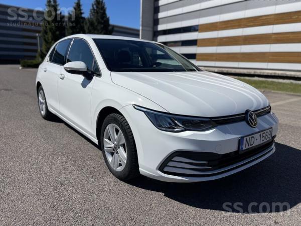 Balts Volkswagen Golf VIII 2022 Rīga, ar dzinēja tilpumu 1.00 L un nobraukumu 117 tūkst. km par 11500 €, foto 2 vietnē AUTOMOTO.COM.LV