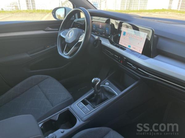 Balts Volkswagen Golf VIII 2022 Rīga, ar dzinēja tilpumu 1.00 L un nobraukumu 117 tūkst. km par 11500 €, foto 9 vietnē AUTOMOTO.COM.LV