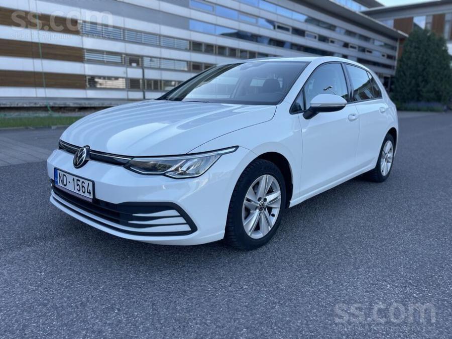 Balts Volkswagen Golf VIII 2022 Rīga, ar dzinēja tilpumu 2.00 L un nobraukumu 180 tūkst. km par 10900 €, foto 1 vietnē AUTOMOTO.COM.LV