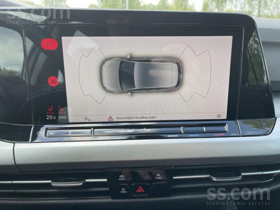Balts Volkswagen Golf VIII 2022 Rīga, ar dzinēja tilpumu 2.00 L un nobraukumu 180 tūkst. km par 10900 €, foto 19 vietnē AUTOMOTO.COM.LV