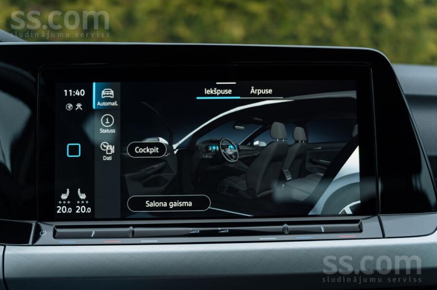 Белый Фольксваген Golf 8 2022 в Рига, объемом двигателя 2.00 л и пробегом 229 тыс. км за 11500 €, фото 21 на AUTOMOTO.COM.LV