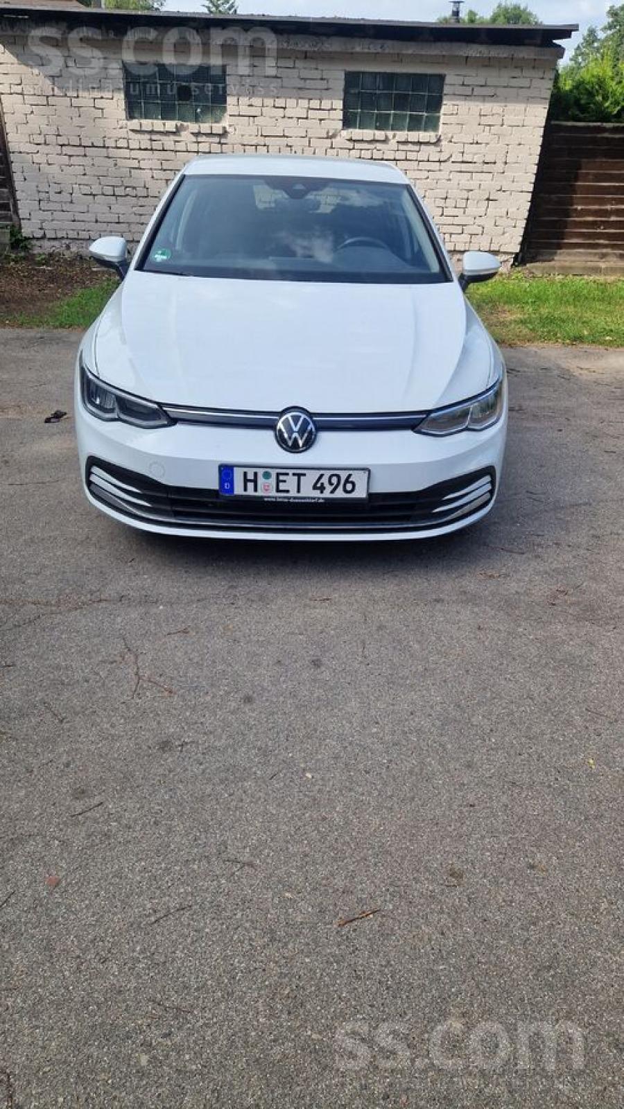 Белый Фольксваген Golf 8 2024 в Рига, объемом двигателя 2.00 л и пробегом 21 тыс. км за 20200 €, фото 3 на AUTOMOTO.COM.LV