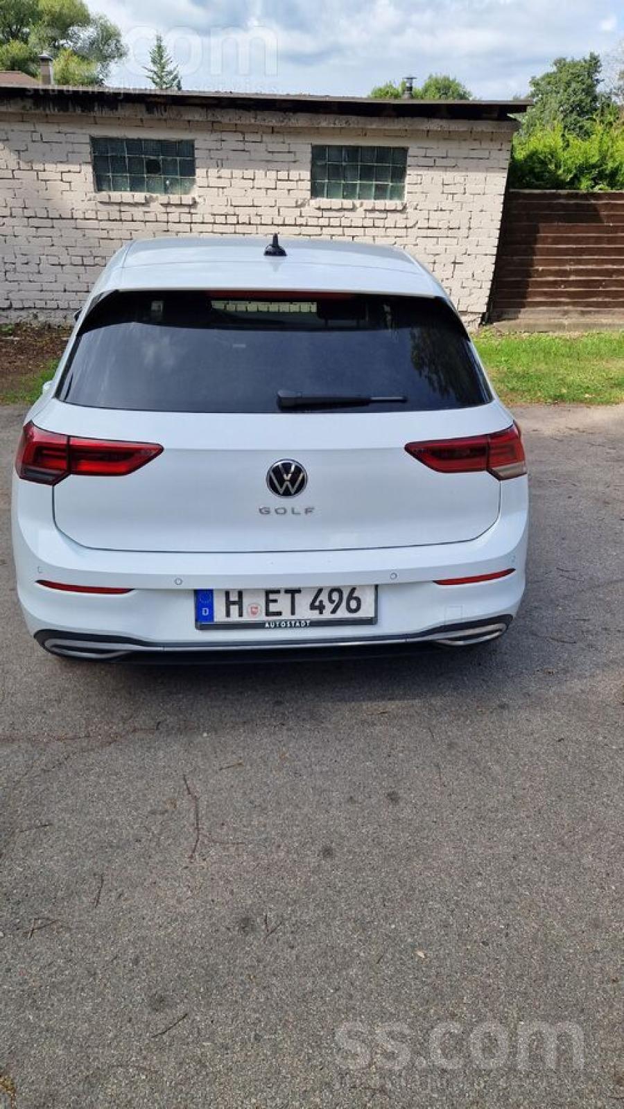 Белый Фольксваген Golf 8 2024 в Рига, объемом двигателя 2.00 л и пробегом 21 тыс. км за 20200 €, фото 6 на AUTOMOTO.COM.LV