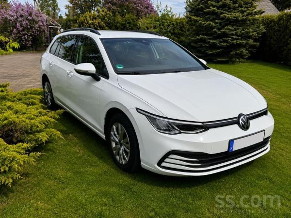 Balts Volkswagen Golf VIII 2020 Rīga, ar dzinēja tilpumu 2.00 L un nobraukumu 144 tūkst. km par 16900 €, foto 1 vietnē AUTOMOTO.COM.LV