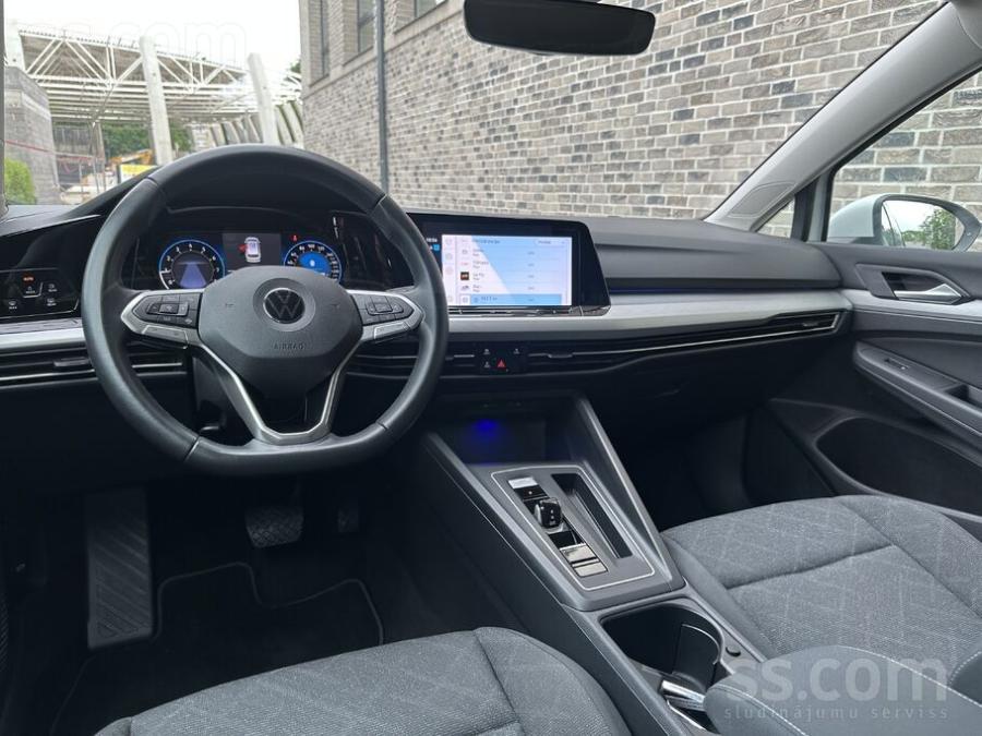 Balts Volkswagen Golf VIII 2021 Tukums, ar dzinēja tilpumu 1.00 L un nobraukumu 112 tūkst. km par 15990 €, foto 11 vietnē AUTOMOTO.COM.LV
