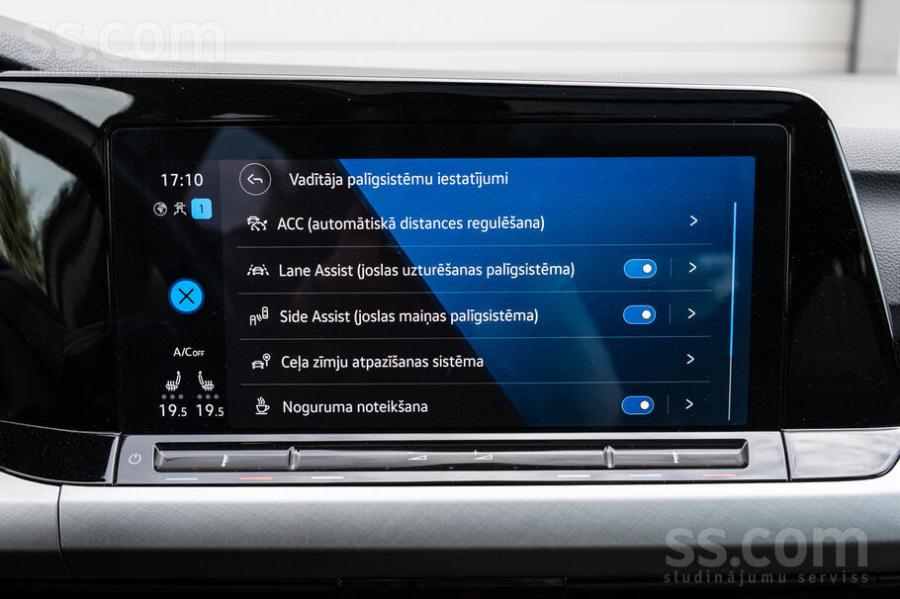 Белый Фольксваген Golf 8 2021 в Елгава, объемом двигателя 2.00 л и пробегом 153 тыс. км за 20050 €, фото 14 на AUTOMOTO.COM.LV