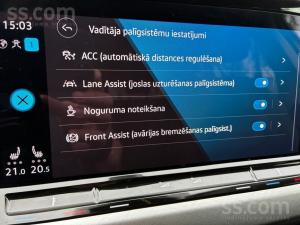 Белый Фольксваген Golf 8 2021 в Рига, объемом двигателя 1.50 л и пробегом 214 тыс. км за 11890 €, фото 18 на AUTOMOTO.COM.LV